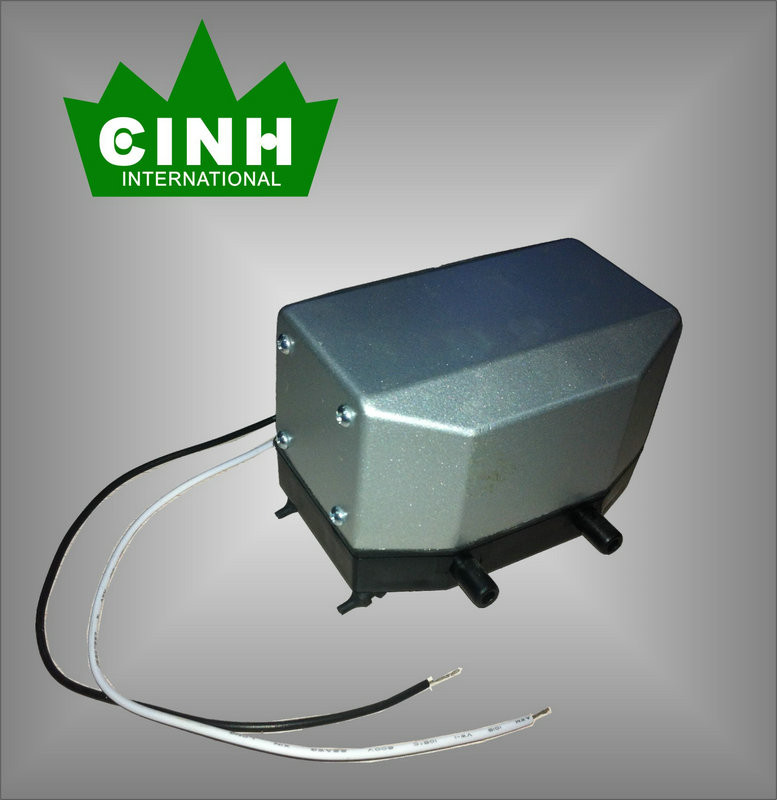 Aquarium-Luftpumpe doppelte Membran-Wechselstroms mini stille für Luft ...